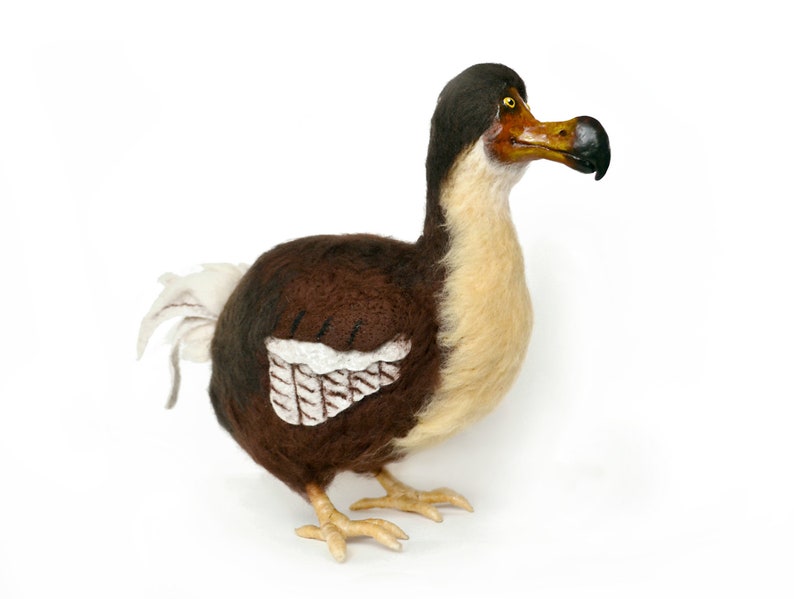 The Dodo-extinct Flightless Bird of Mauritius-wildlife Lifelike Felt ...