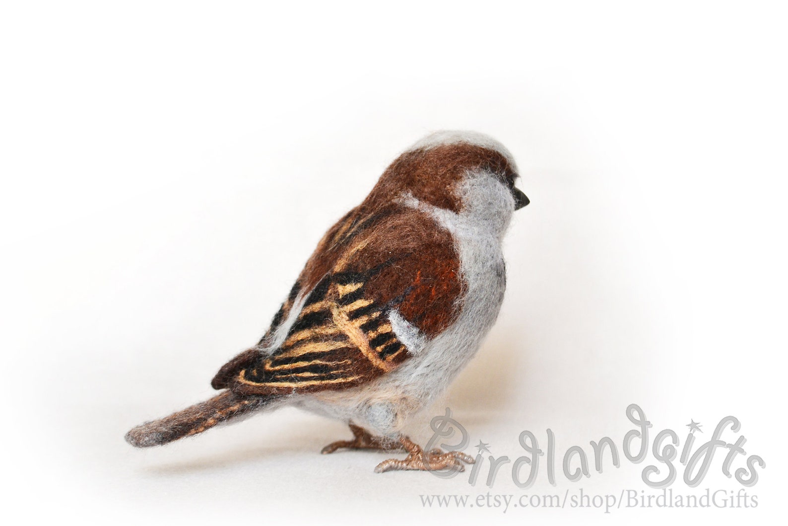 Felt Bird Sparrow Realistic Felt Toy Handmade Felted Toys | Etsy