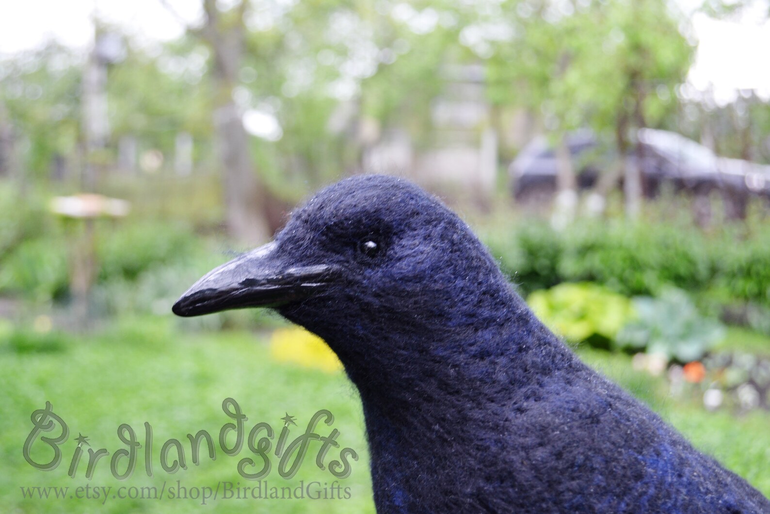 1/2 Scale Felted American Crow Naturalistic Doll - Etsy