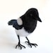 Eurasian Magpie 1/2 Scale Felted Naturalistic Doll - Etsy