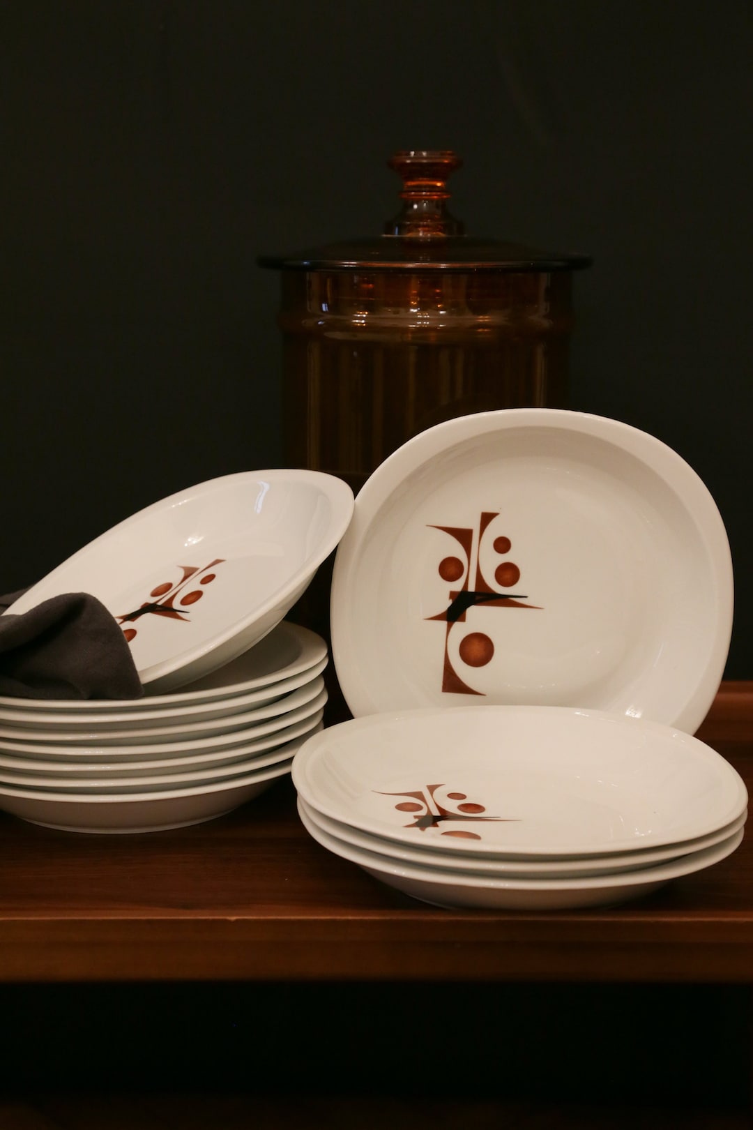 French Vintage Porcelain Plates 1970's (set of 12) - Etsy