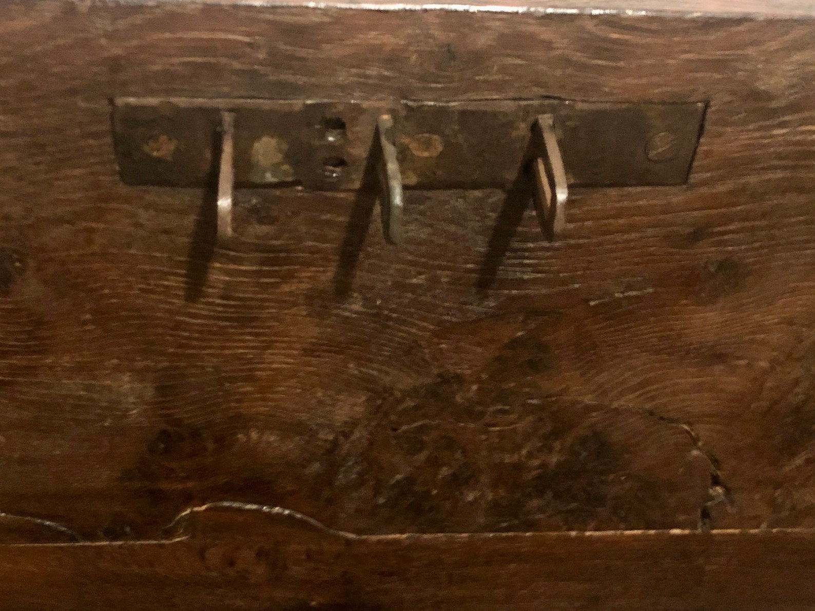 Austrian Gothic Oak 17th Century Coffer With Original Key and Lock - Etsy