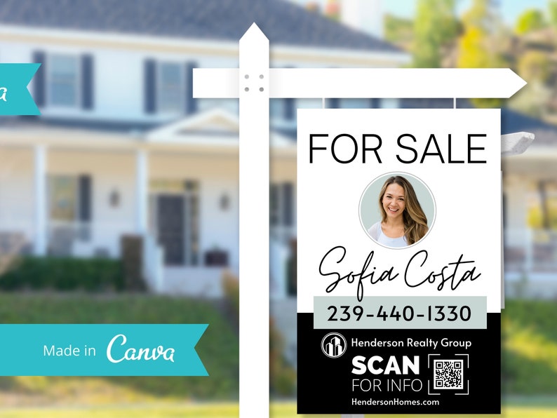 Real Estate Yard Signs | for Sale Yard Signs | Just Listed Signs | Real ...