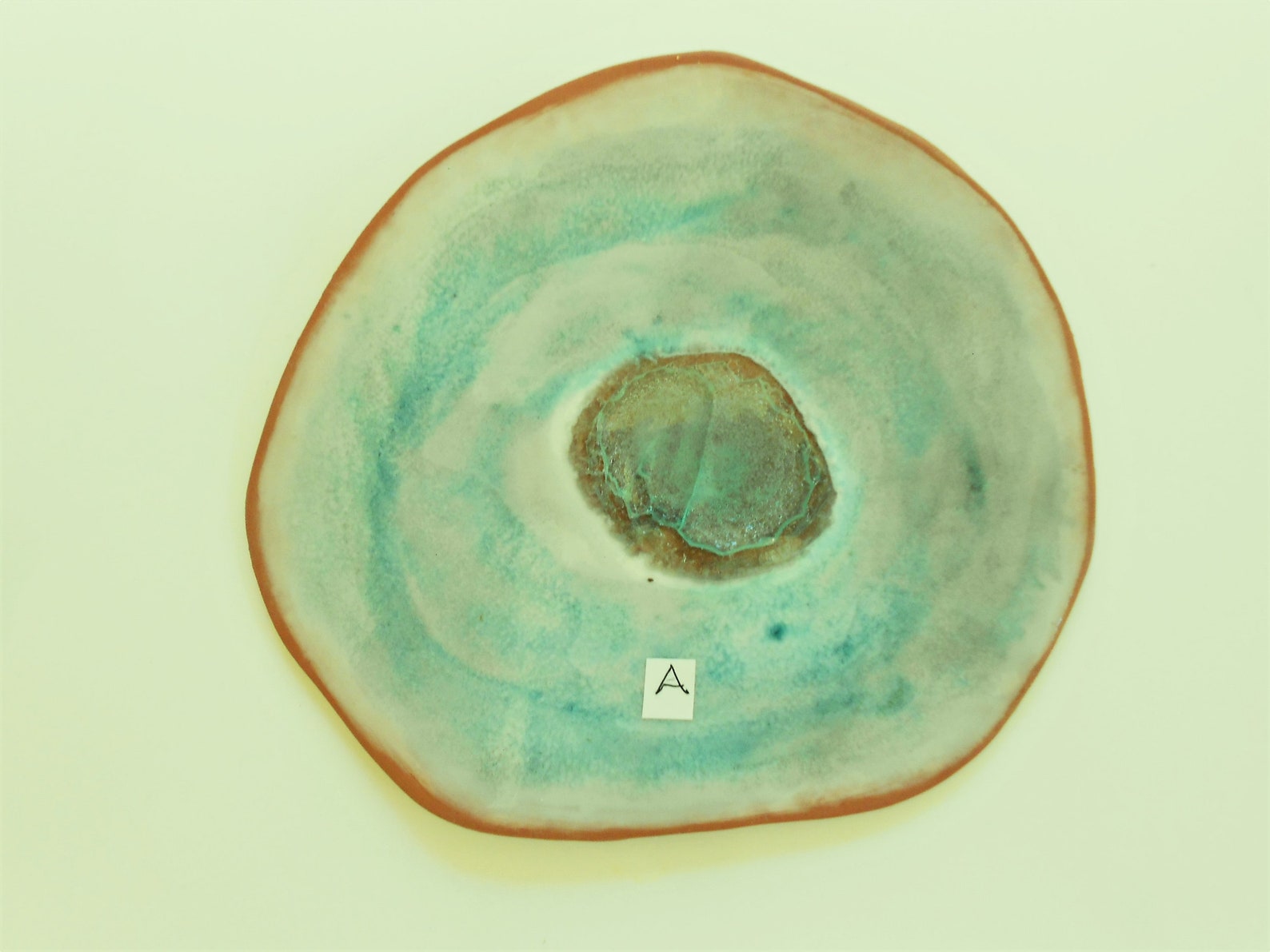 Ceramic Wall Art Hanging Discs Modern Pottery Wall Art Cracked - Etsy