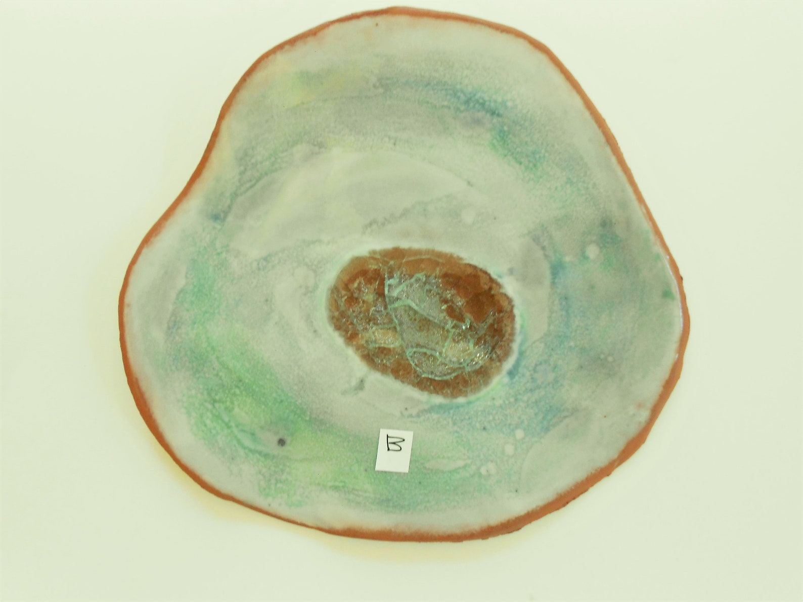 Ceramic Wall Art Hanging Discs Modern Pottery Wall Art Cracked - Etsy