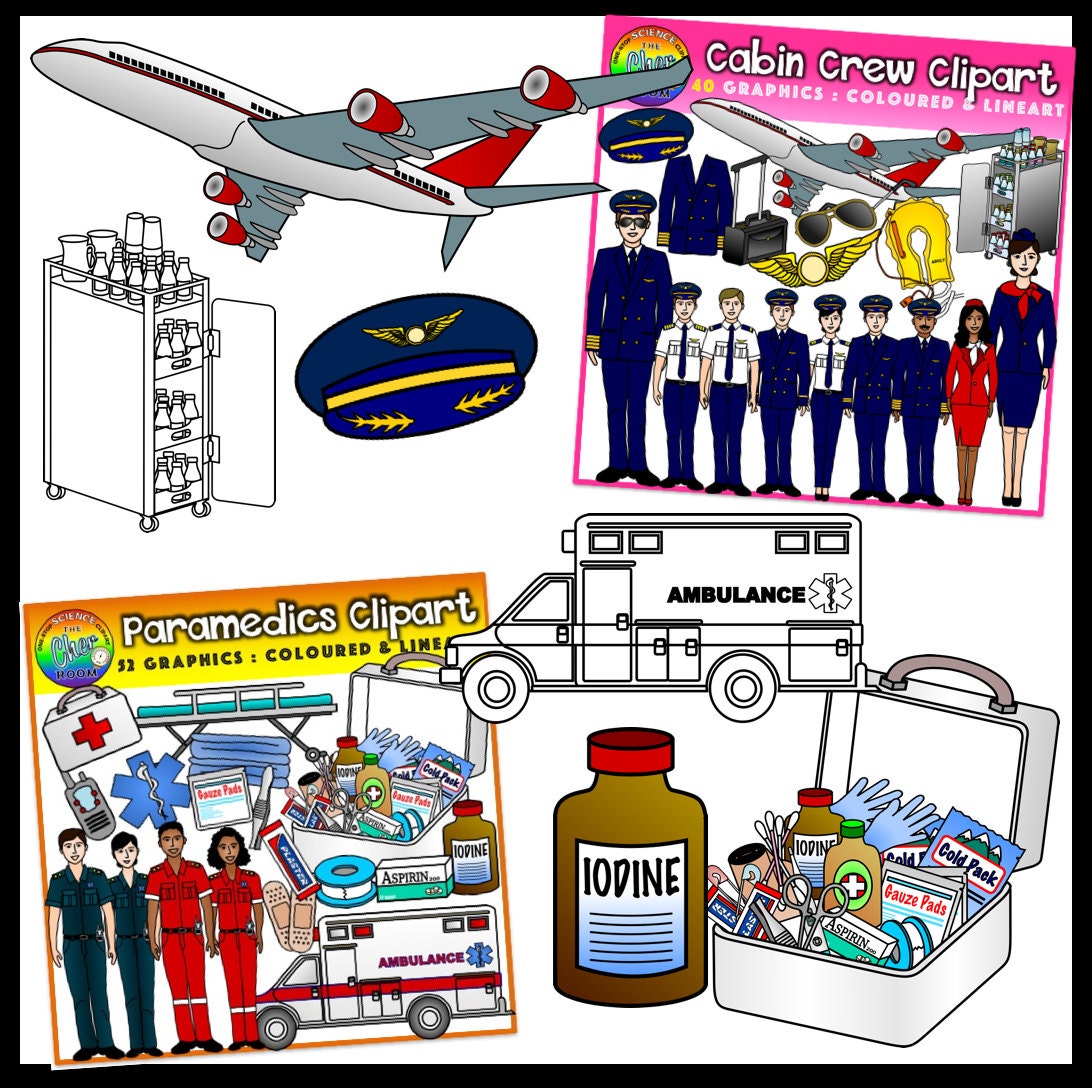 Careers Clipart community Helpers - Etsy