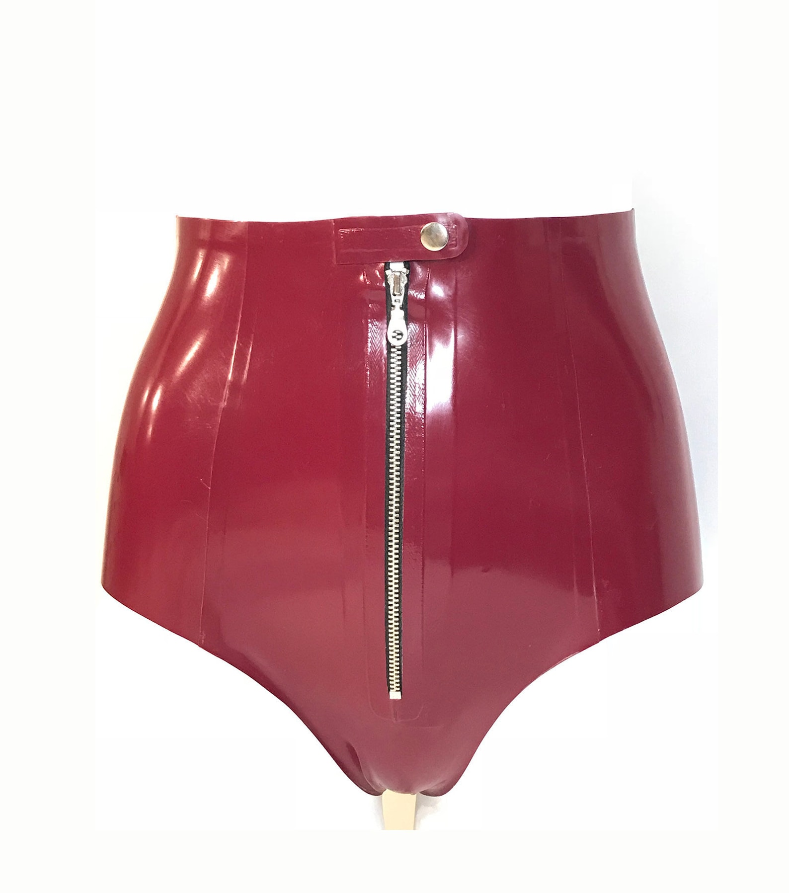 Latex Zipper Hotpants - Etsy