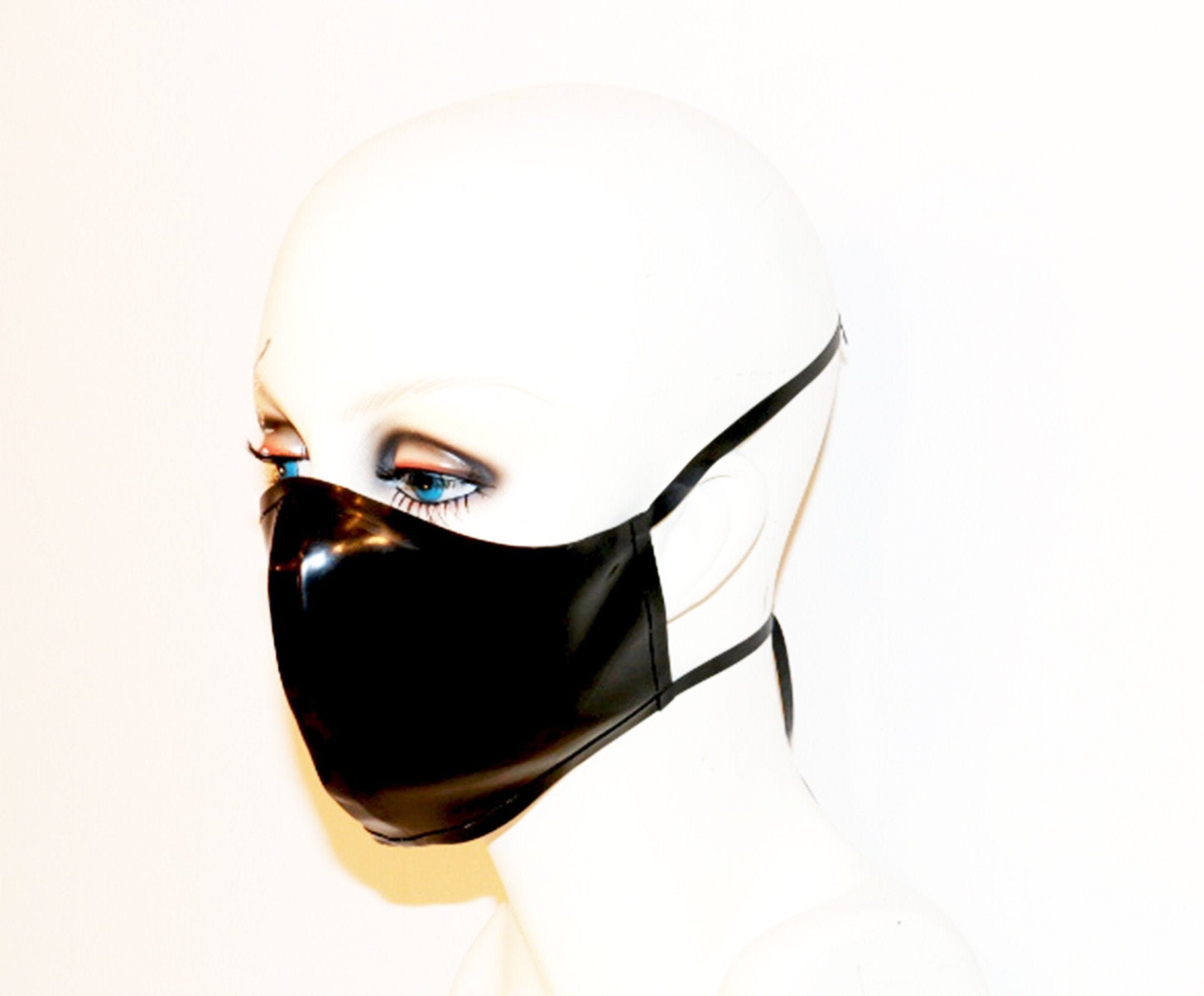 Latex Muzzle Face Mask - Etsy