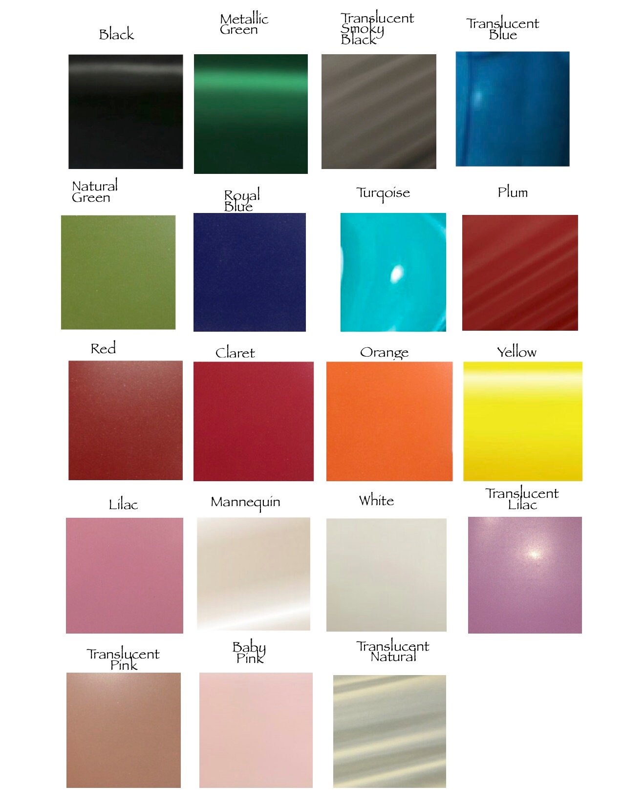 Latex Pasties Various Shapes | Etsy