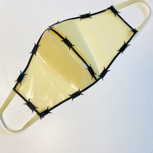 Latex Barbedwire Muzzle Mask - Etsy