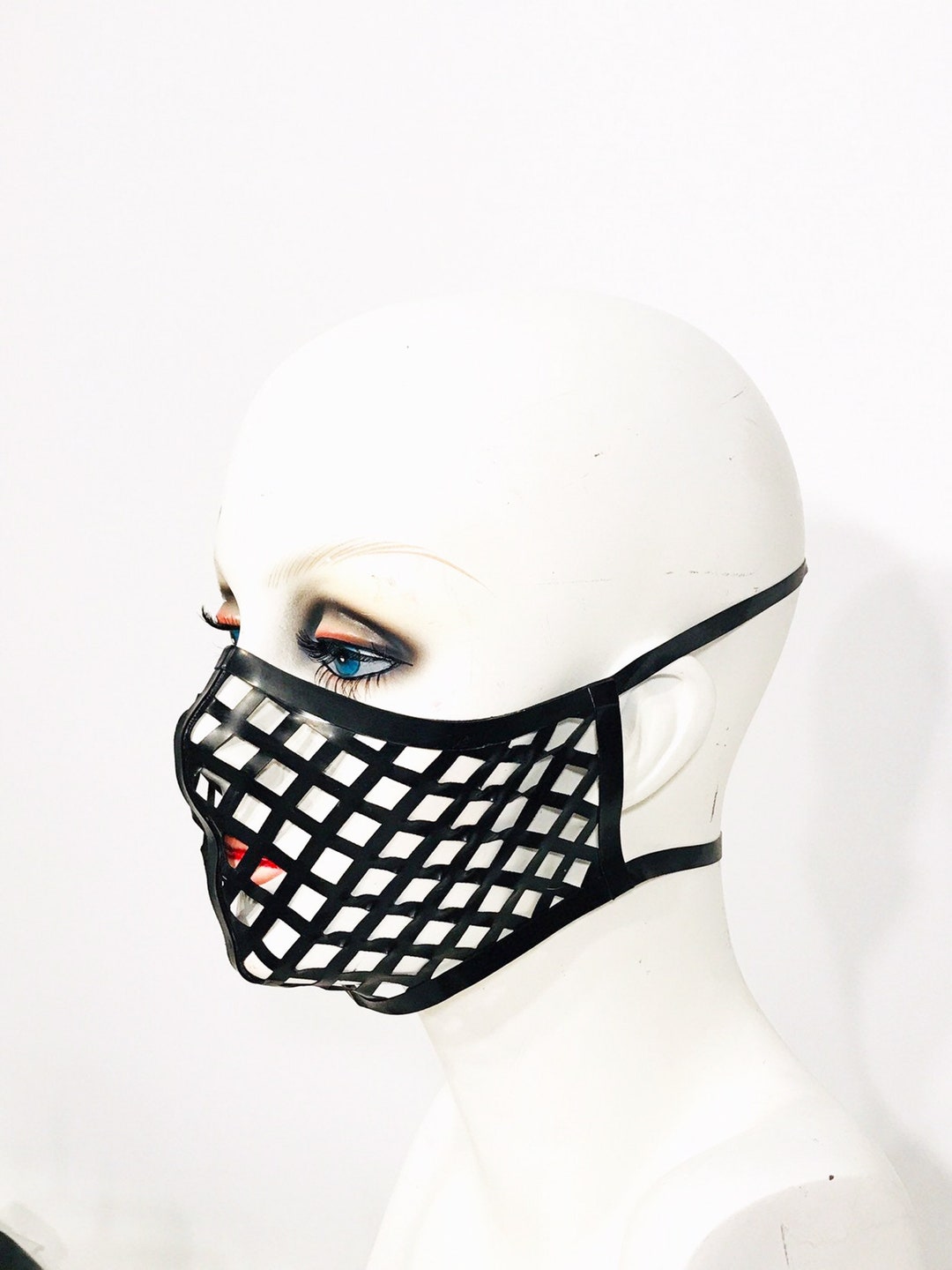 Latex Rhombilicious Muzzle Mask - Etsy