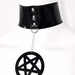 Latex Pentagram Collar - Etsy