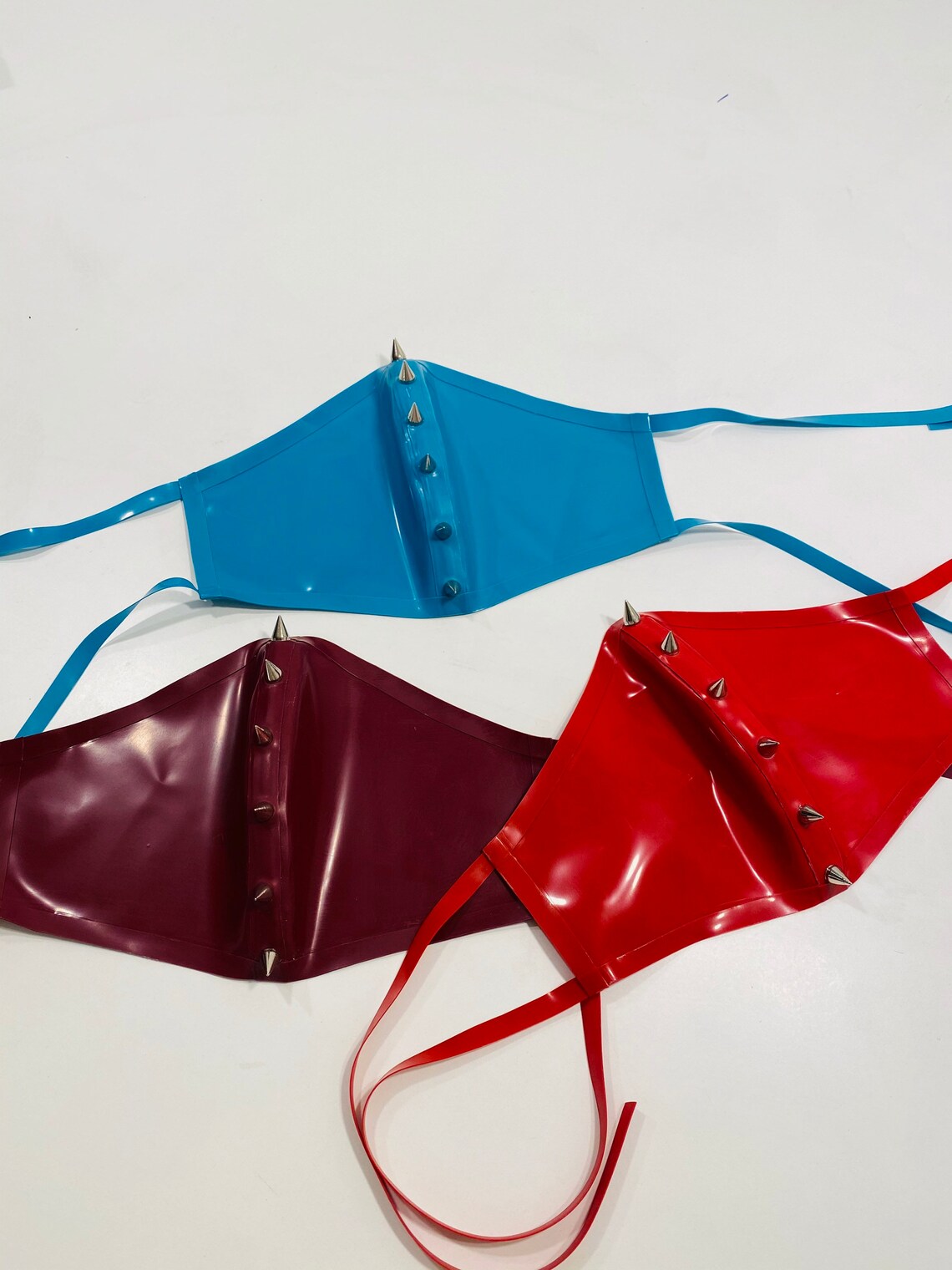 Latex Muzzle Face Mask W/ Spikes - Etsy