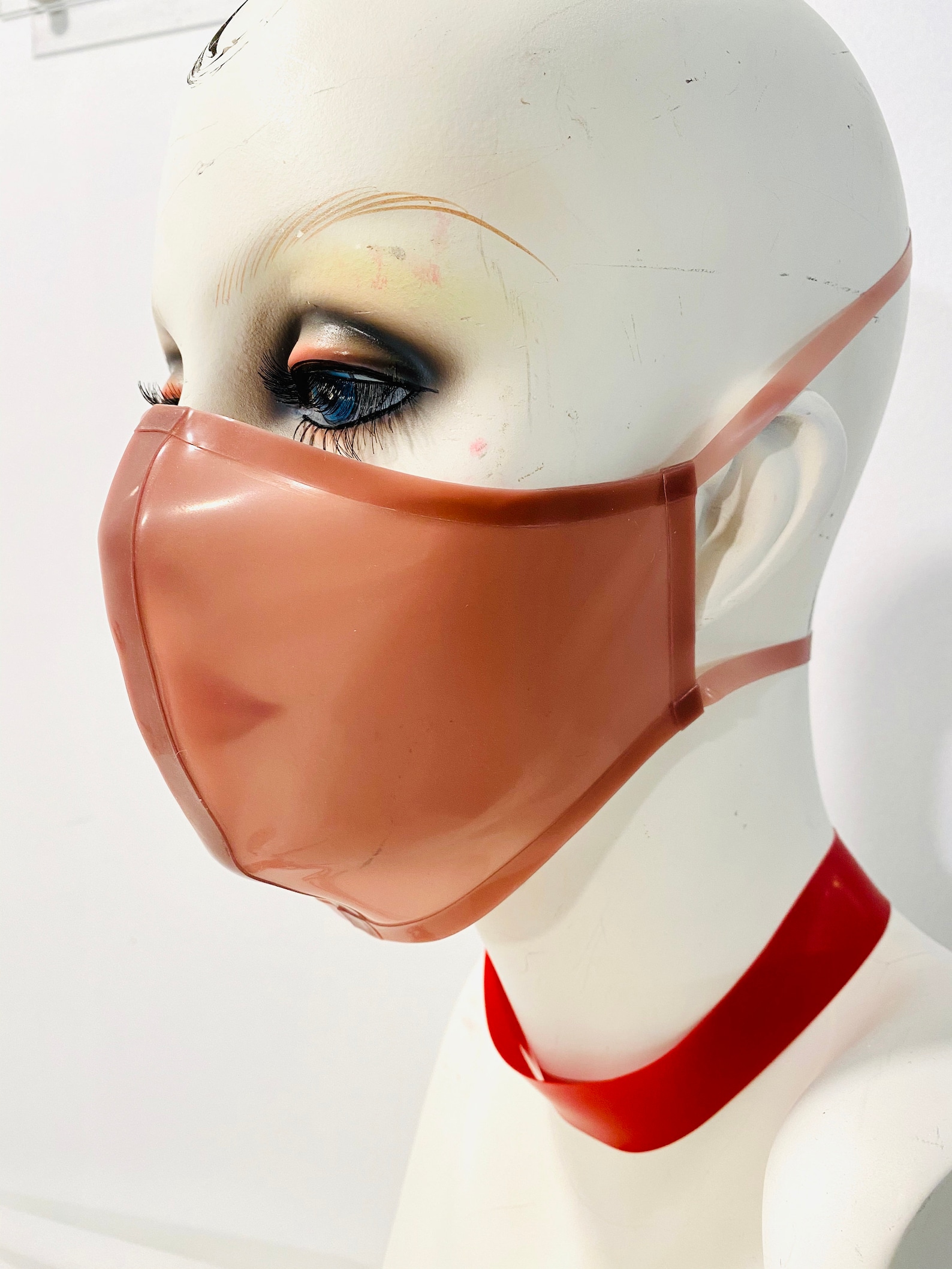 Latex Muzzle Face Mask - Etsy