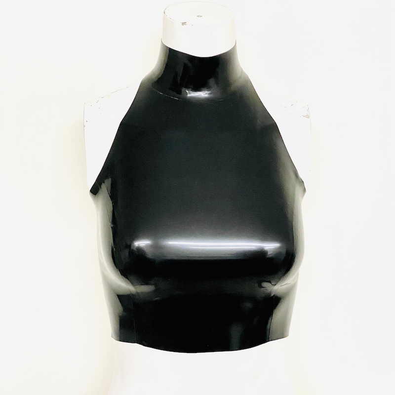 Latex Crop Tops for Women - Etsy