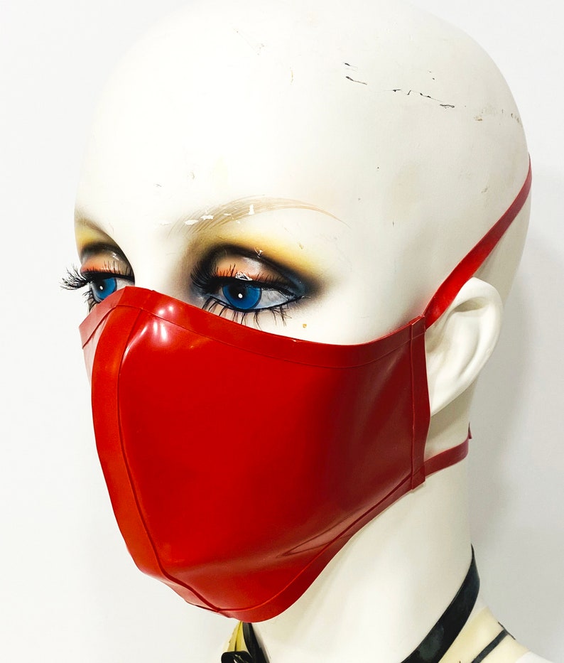 Latex Muzzle Face Mask - Etsy Sweden