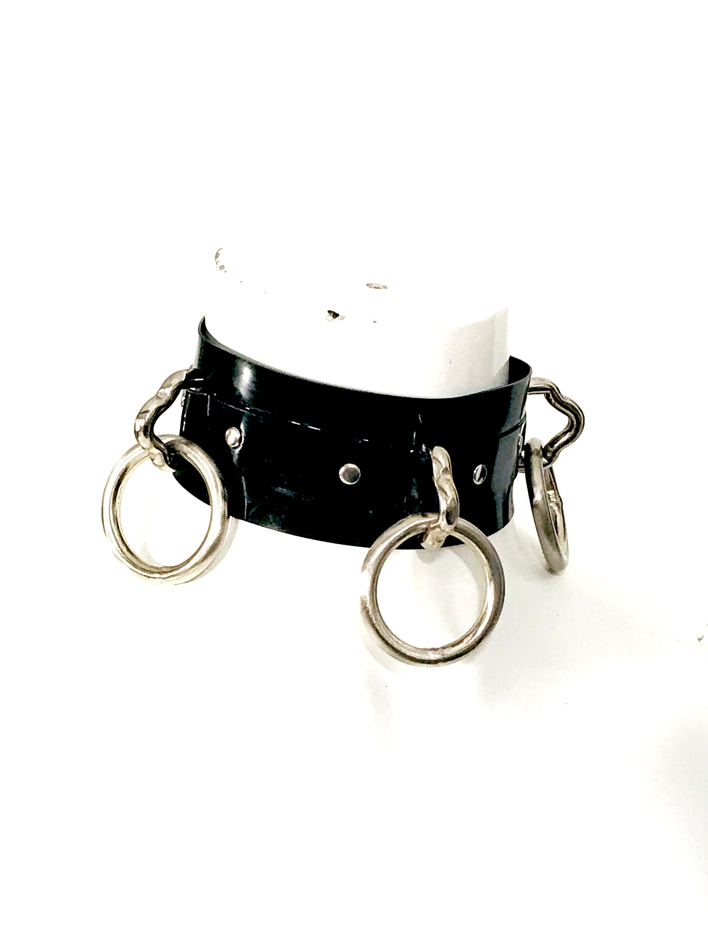 Latex Rubber Collar With 3 Orings - Etsy