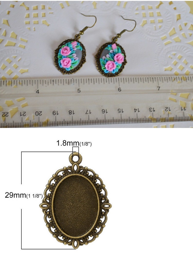 Flower Earrings Gift Idea for Her Jewelry Gift Brown Earrings Holiday ...