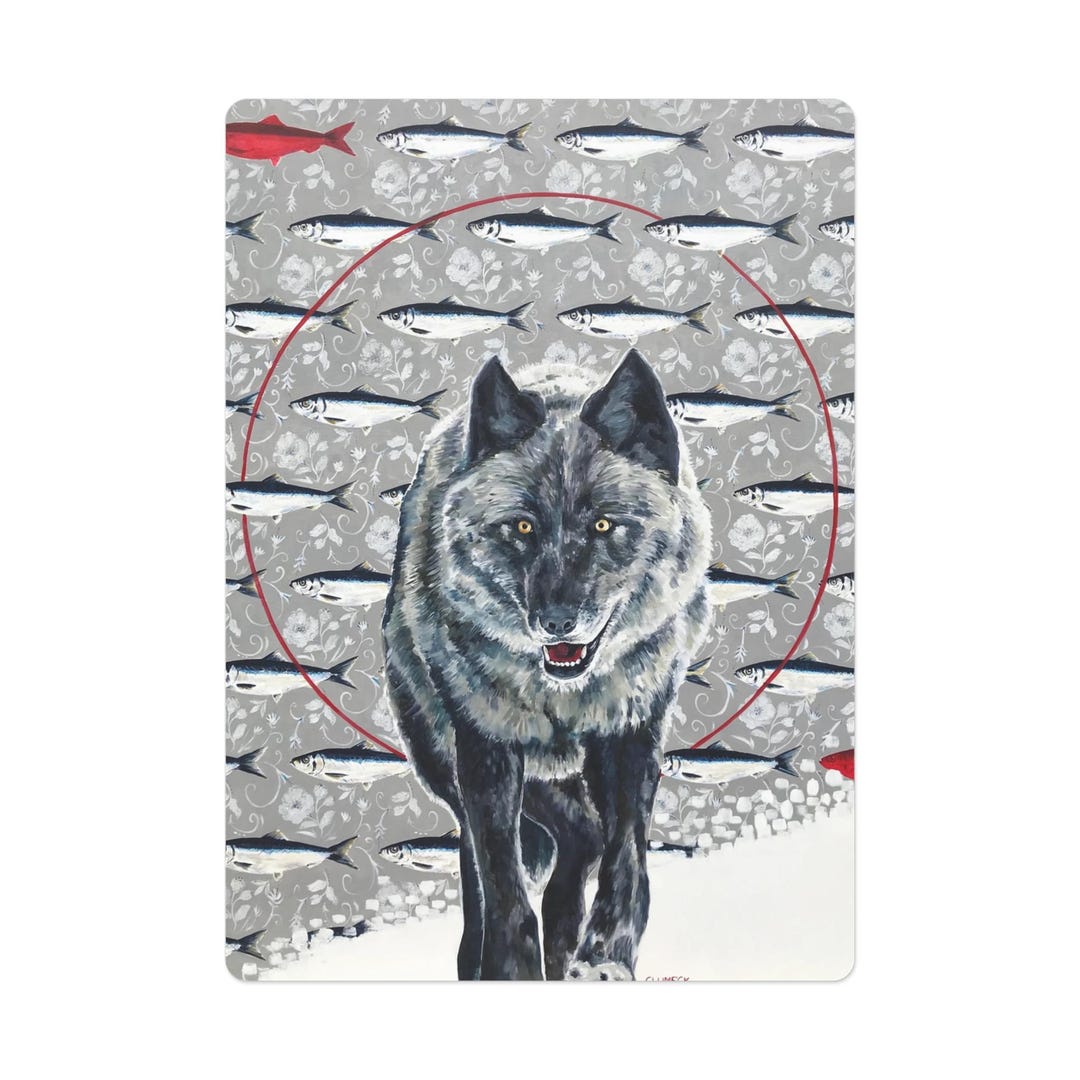 Lone Wolf Poker Cards, Deck of Cards, Wolf Pack of Cards - Etsy