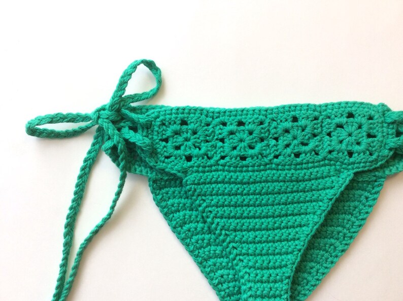Cute Boho Pineapple Inspired Crochet Bikini Festival Halter - Etsy