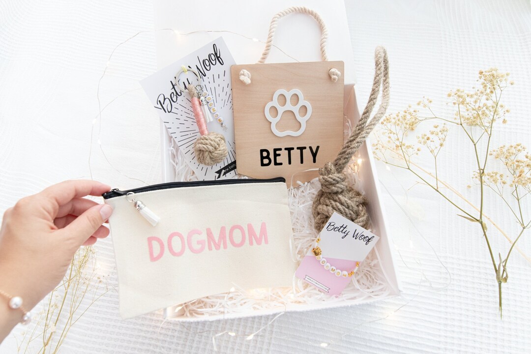 Gift Box Dog Owner Gift Set Dog Mom Keychain New Puppy Gift Dogmom ...