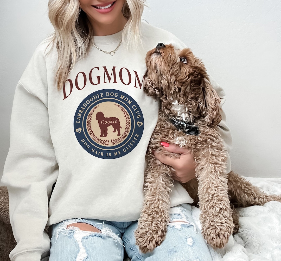 Labradoodle Sweatshirt Goldendoodle Gift Labradoodle Crewneck Dog Mom ...