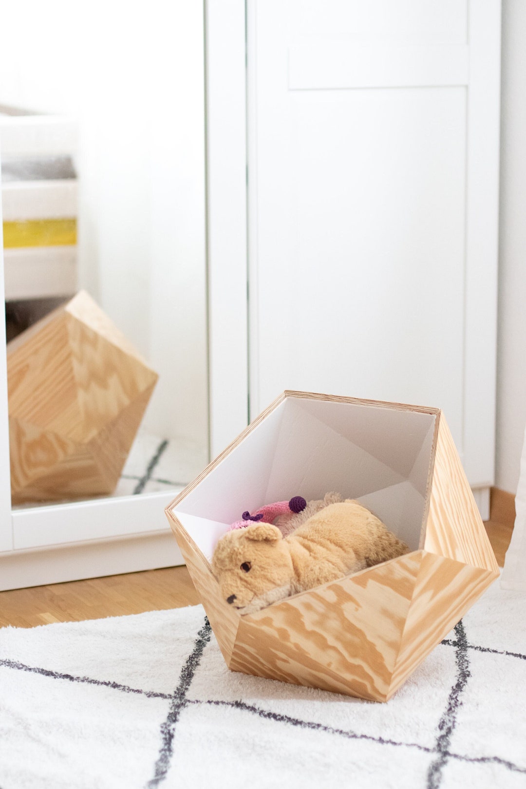 Montessori Toy Organizer Wooden Toy Box for Kids Room Toy - Etsy