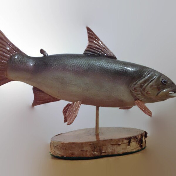 Hand Painted Salmon - Etsy