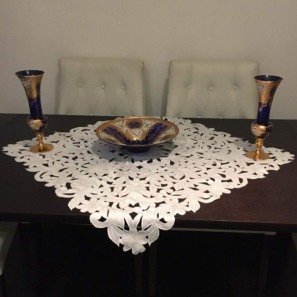 Square Table Topper - Etsy