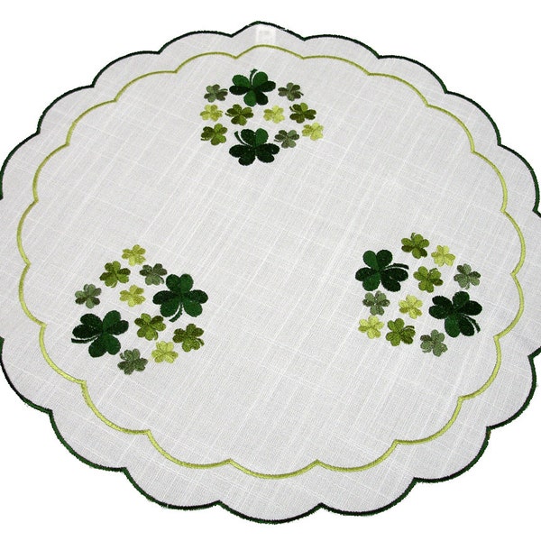 Embroidered Shamrock - Etsy