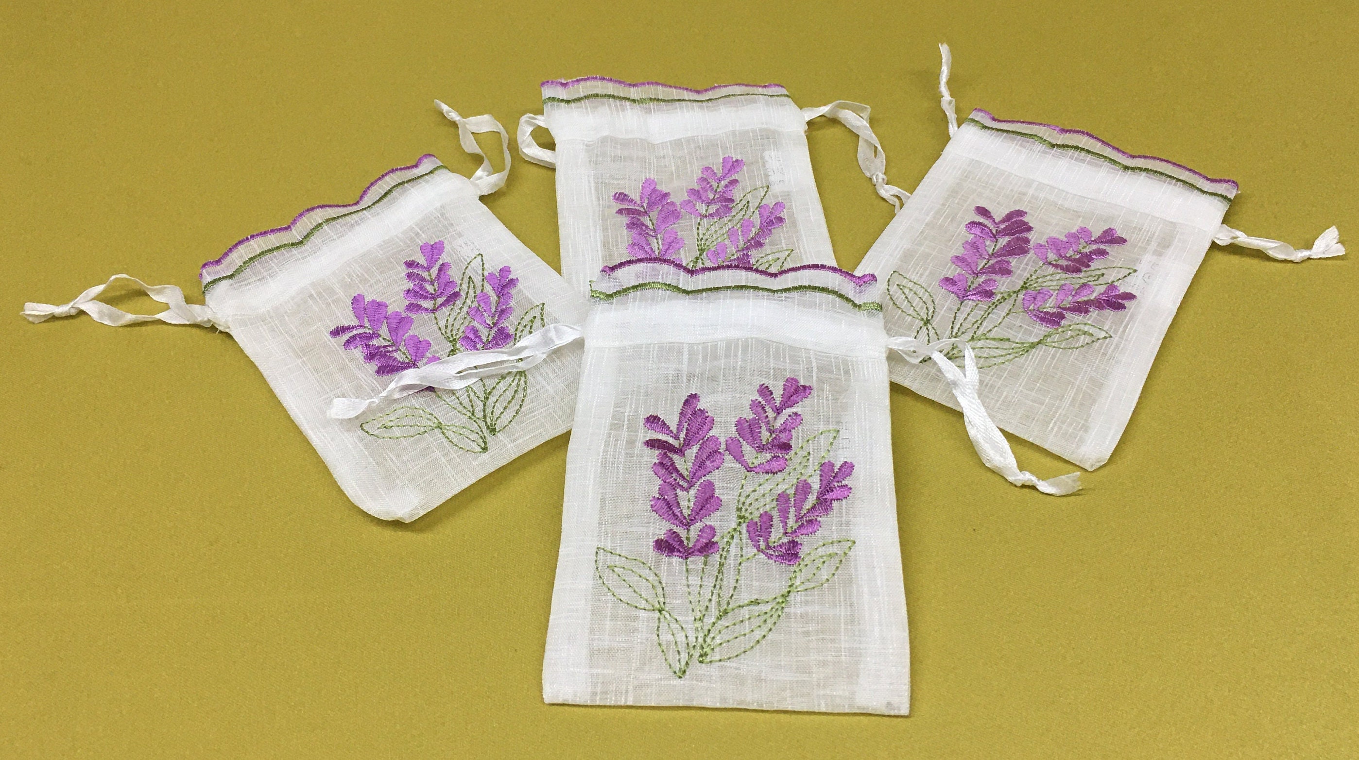 White Linen Drawstring Bag - Etsy