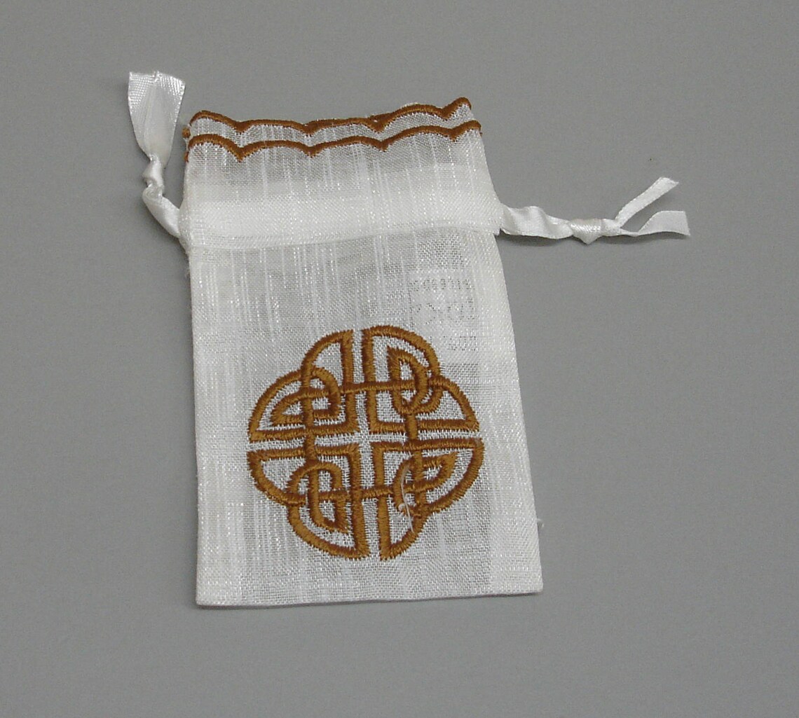 6 Celtic Knot Ribbon Drawstring Bags Lavender Pot Pourri ZK30 | Etsy