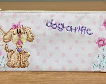 Dog Pencil Case - Etsy