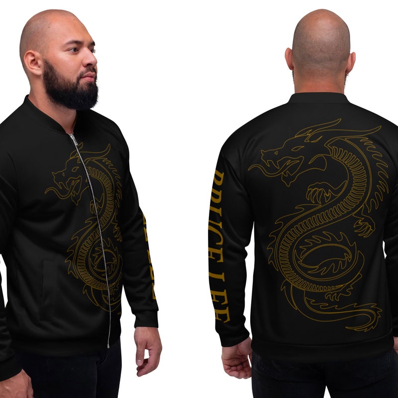 Jacket With Dragon - Etsy