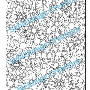Serene Art Therapy With Mandala Coloring Pages Promoting Creative ...