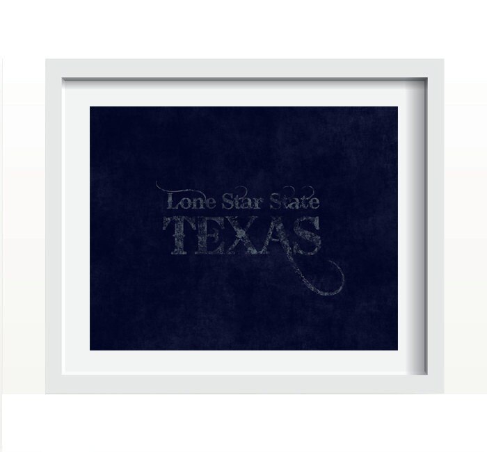 Texas and Lone Star Star Stylish Font on Distressed Black Blue Brown ...
