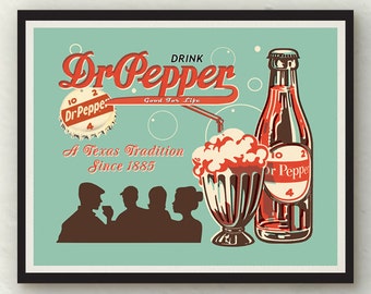 Dr Pepper Decor | Etsy
