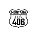 Montana Sticker Vinyl Decal 406 Road Sign Kiss-cut Laptop Tumbler ...