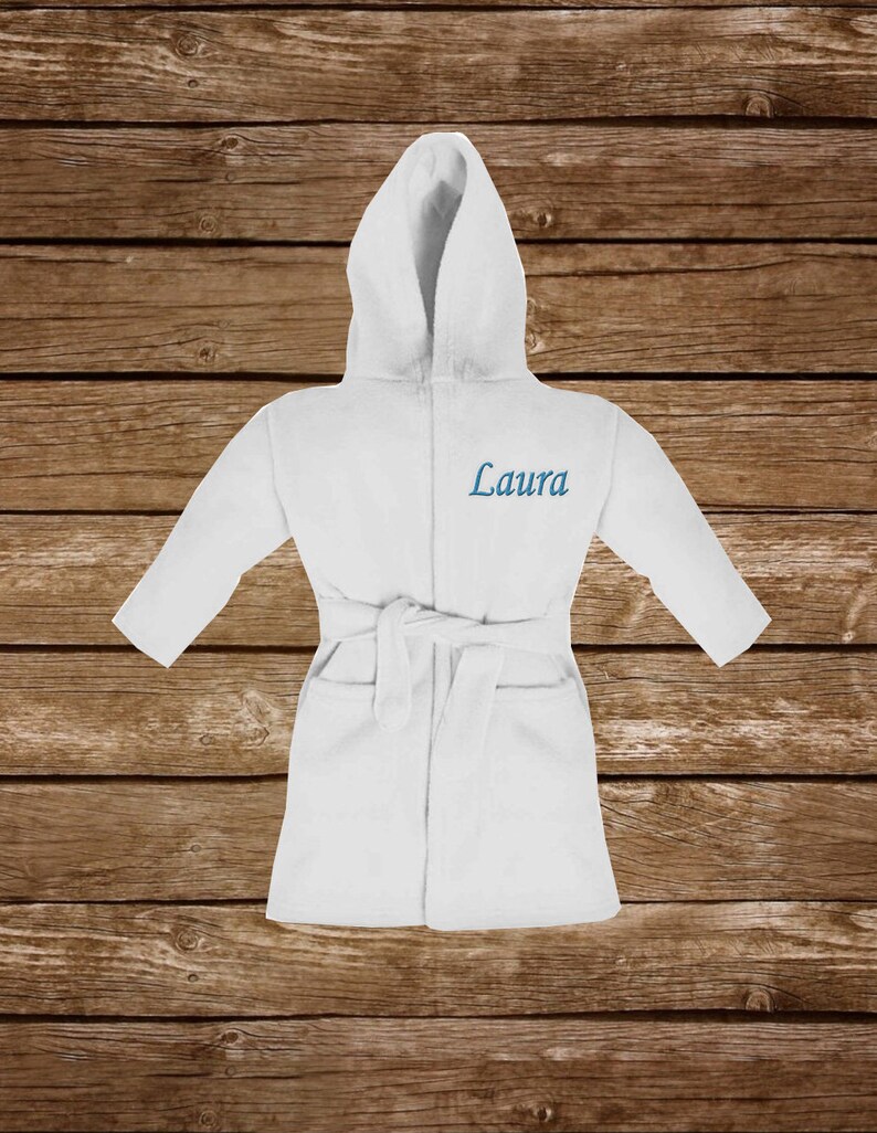 Personalised Baby / Toddler Embroidered Dressing Gown Baby / - Etsy