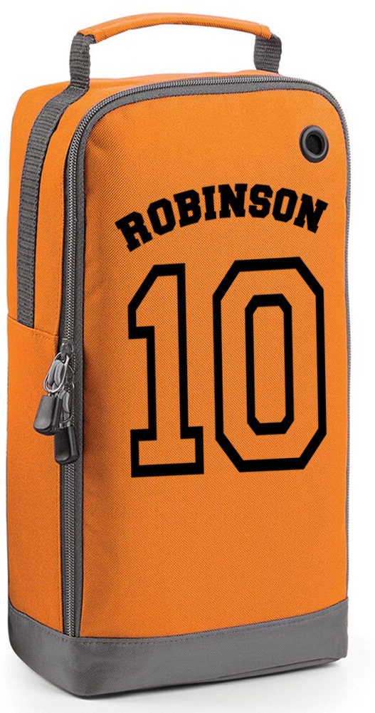 Personalised Football Boot Bag - Customise - Childrens Sports Boot Bag ...