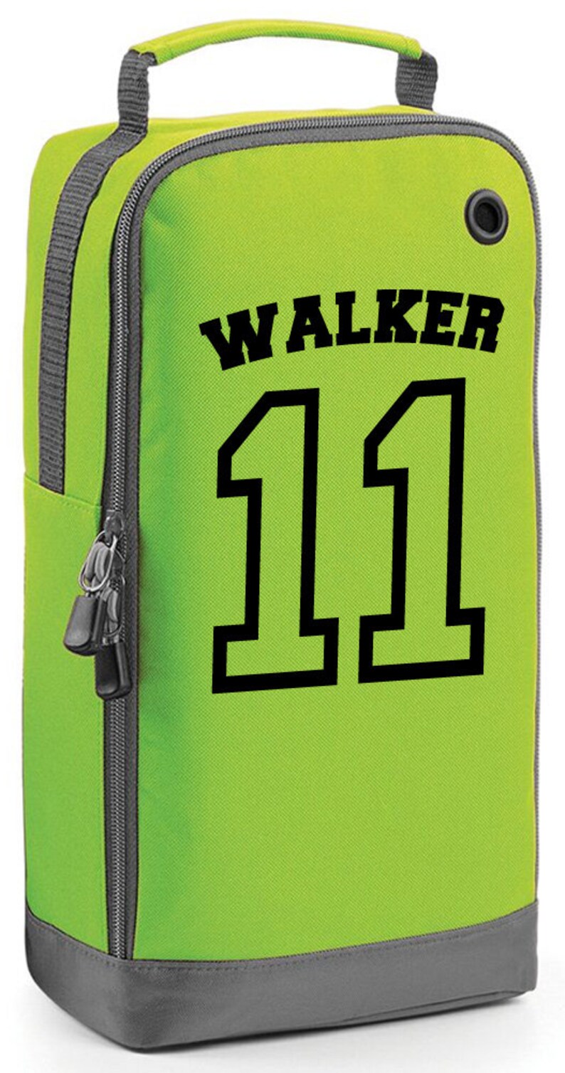Personalised Football Boot Bag - Customise - Childrens Sports Boot Bag ...