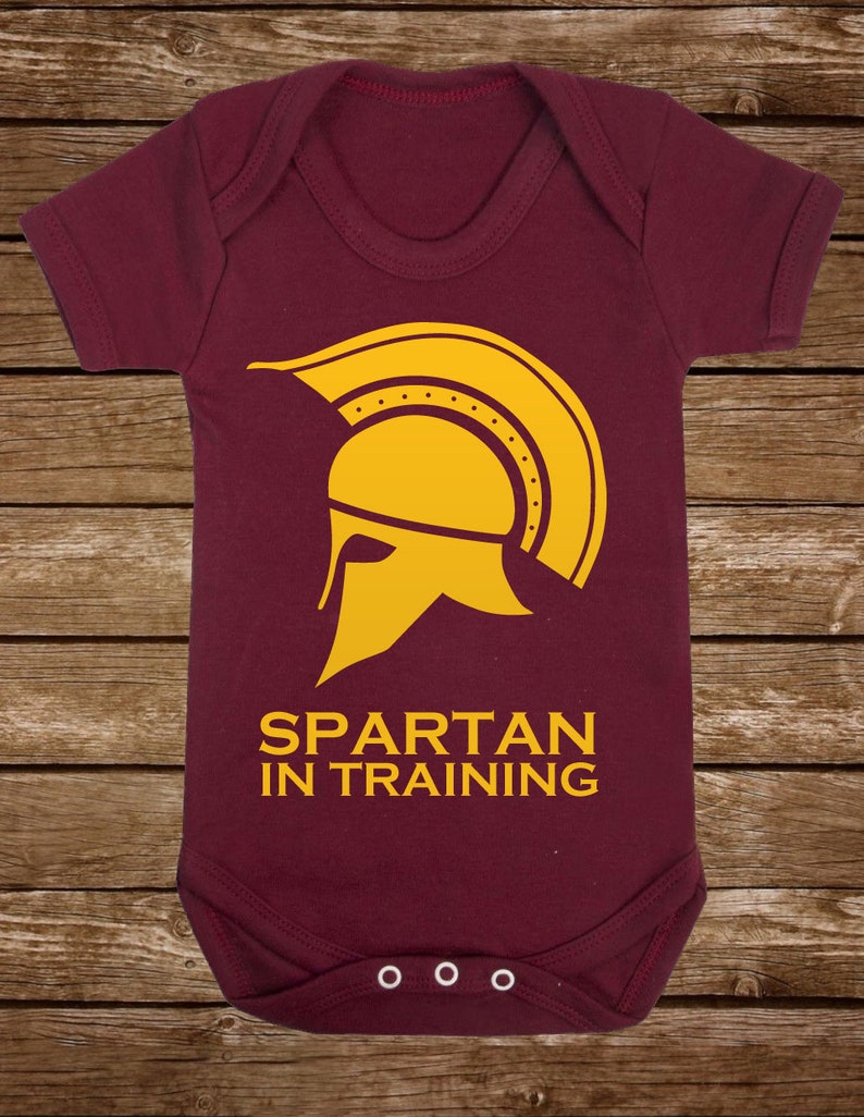 Spartan in Training - Spartan Bodysuit / Baby Vest - Etsy