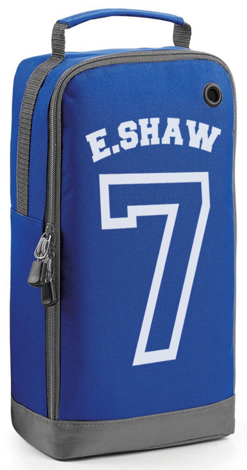 Personalised Football Boot Bag Customise Childrens Sports - Etsy