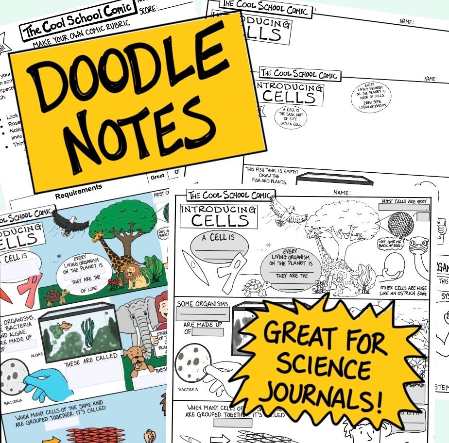 Cells Comic (lesson Plan and Slideshow) - Etsy
