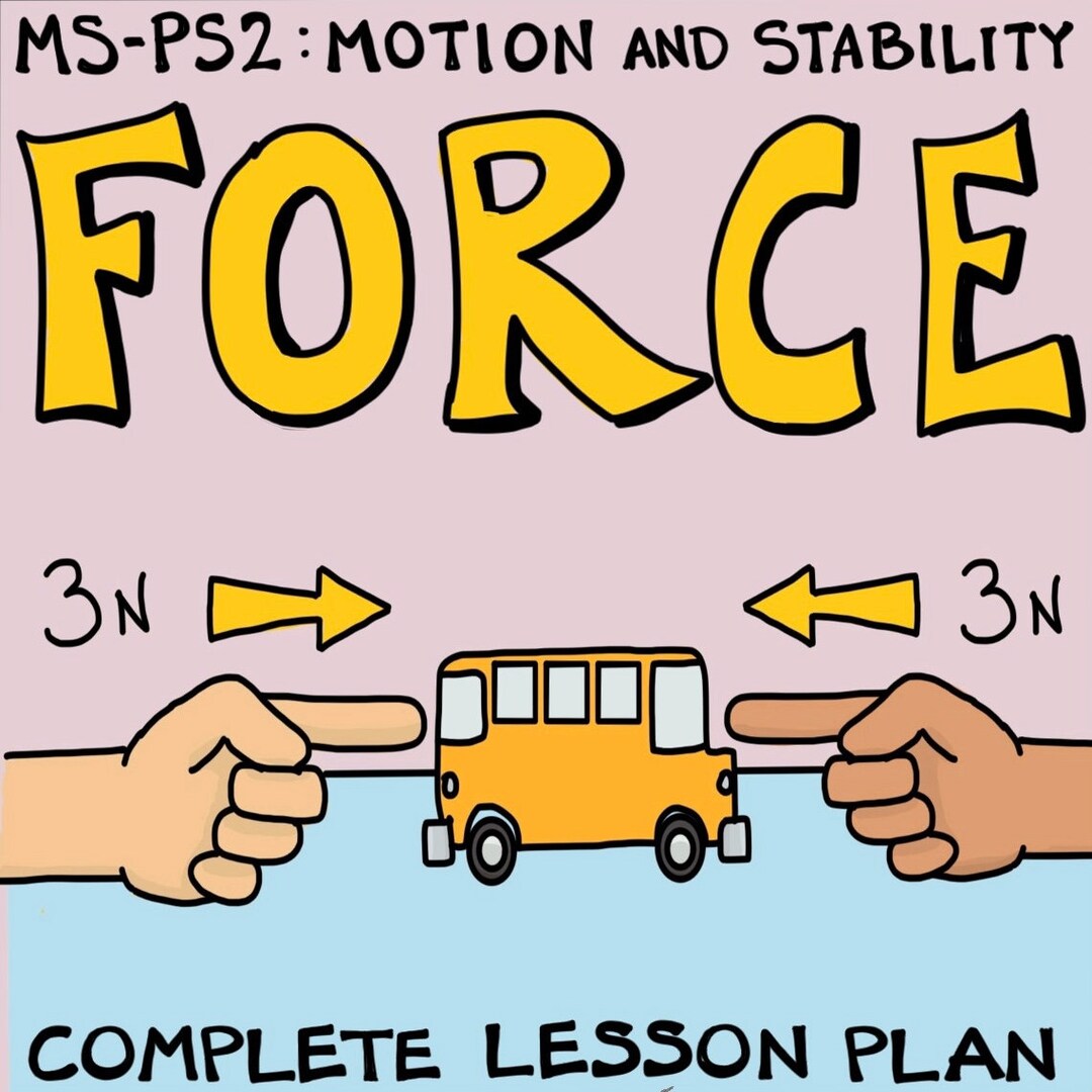 Force Comic and Lesson Plan MS-PS2 - Etsy