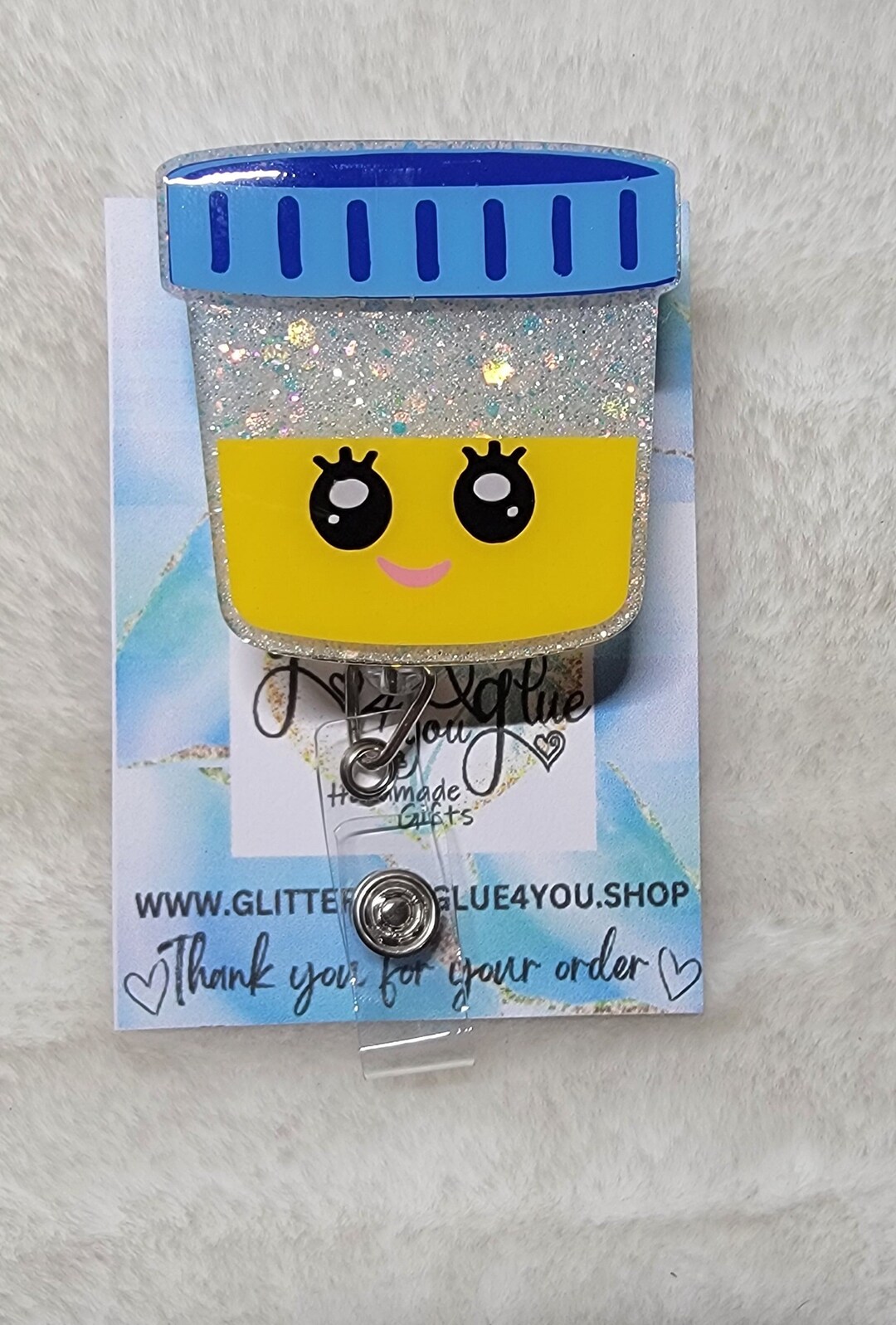 Urine Specimen Sample Smiley Face Retractable Interchangeable Custom ...