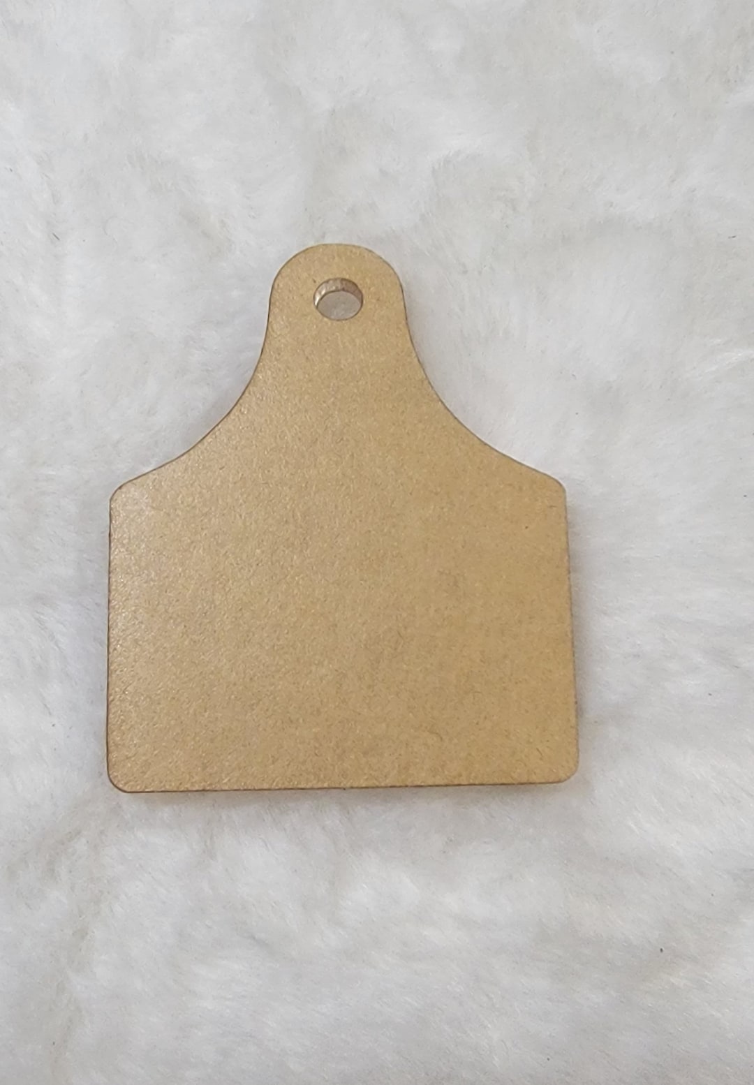 Cow Tag Shape Clear Acrylic Blanks for Badge Reels - Etsy