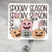 Halloween, Spooky Season, Ghosts, Badge Reel, Retractable ...
