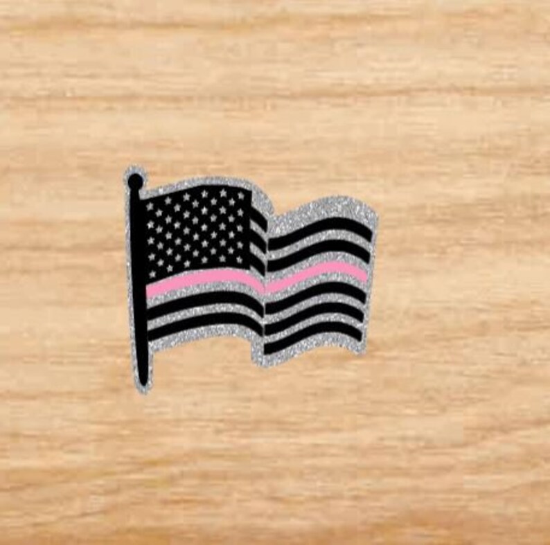 Thin Line Flag Badge Reel USA Military Police Fire - Etsy