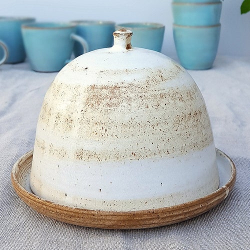 Ceramic Butter Dish Pottery Butter Dish Rustic Butter | Etsy